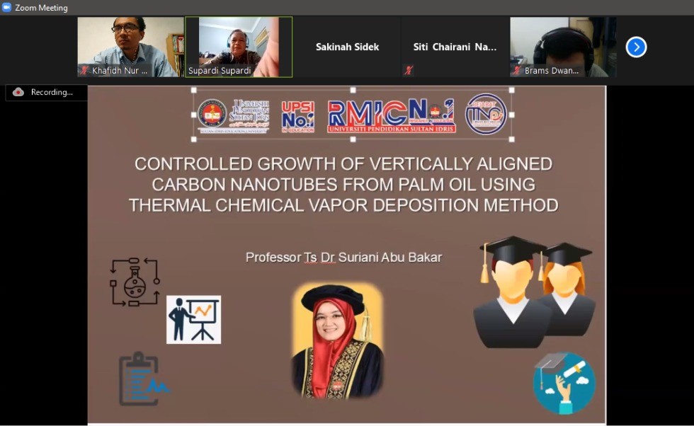 Visiting Professor Program Studi Fisika | Program Studi Fisika